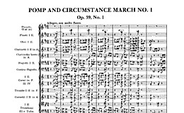 Pomp and Circumstance March No. 4 Full score - Orquesta - Partituras ...
